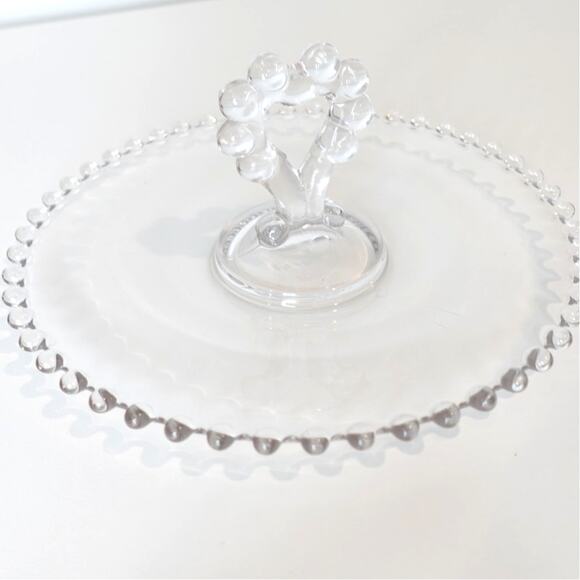 Imperial Glass | Dining | Candlewick Vintage Clear Glass Heart Handle ...